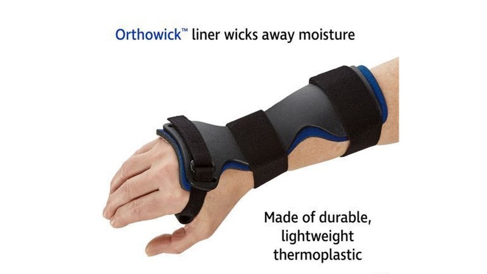 Dorsal Hand Brace SOFT CTS Splint Wrist Brace, Adjustable Carpal Tunnel ...