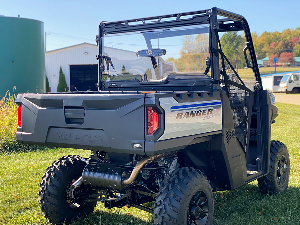 Polaris Ranger Mid Size SP570 Vented Rear Window Windshield Dust Panel ...