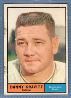 1961 Topps #166 Danny Kravitz(c) VG-EX GO417 | eBay