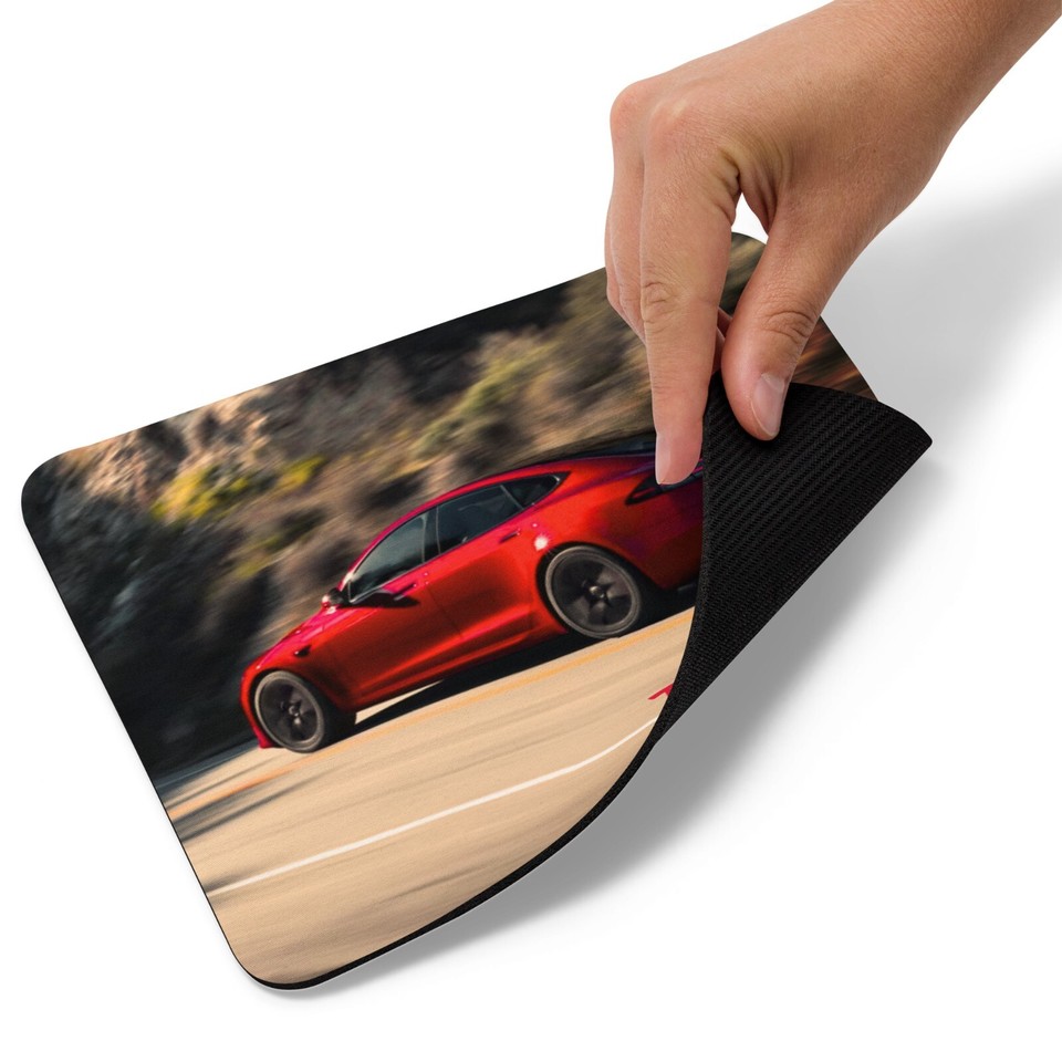 Tesla MODEL S Electric Cars -Mouse Pad NEW 9.5" x 7.75" Non Slip Tesla ...