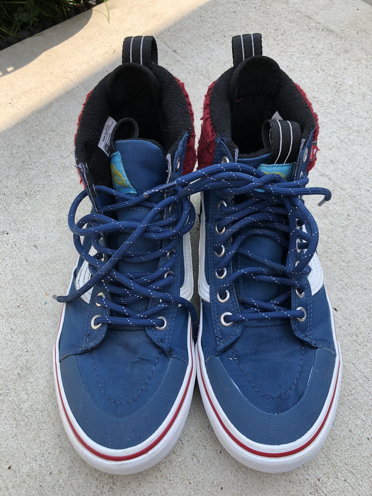 Vans The Simpsons Blue Mr. Plow Sneakers Mens 6.5 Wom… - Gem