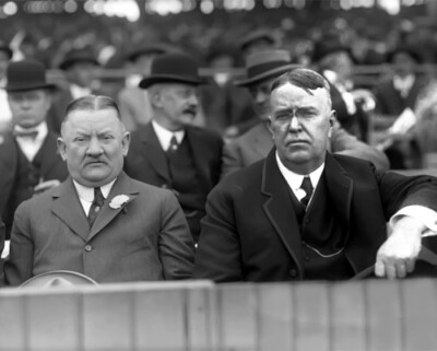 AL Founder Ban Johnson and Photographer Charles Conlon Photo | eBay