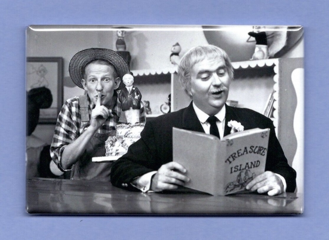 CAPTAIN KANGAROO TV SHOW *2X3 FRIDGE MAGNET* MISTER GREEN JEANS ...