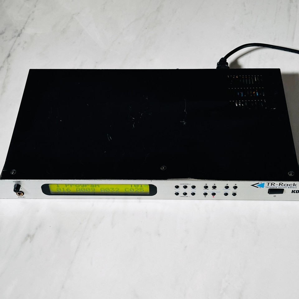 Korg TR-Rack Rackmount Synthesizer Trinity Synth Rack Module | eBay
