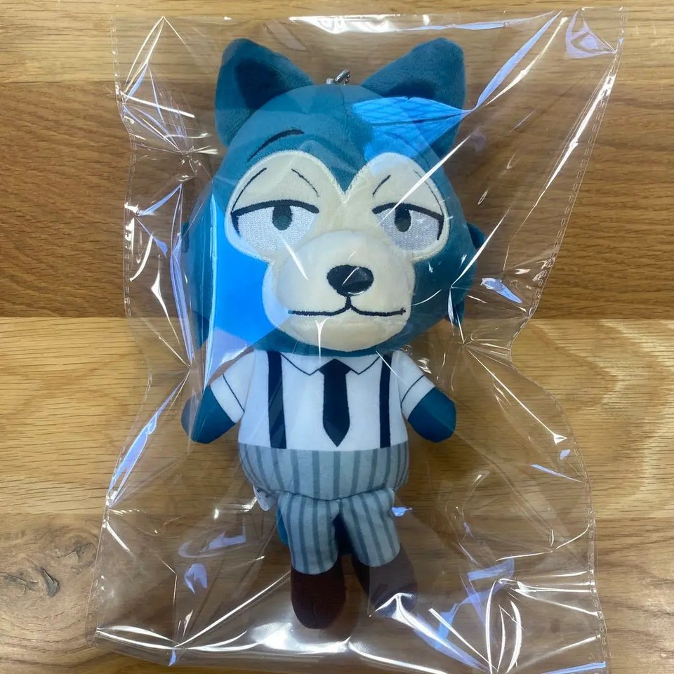 BEASTARS Legoshi Big Pouch Plush Toy Doll Keychian 26cm Rare from Japan ...