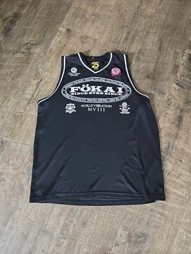 Rare guam 671 Fokai International Japan Ireland Authentic Blk Logo Tank ...