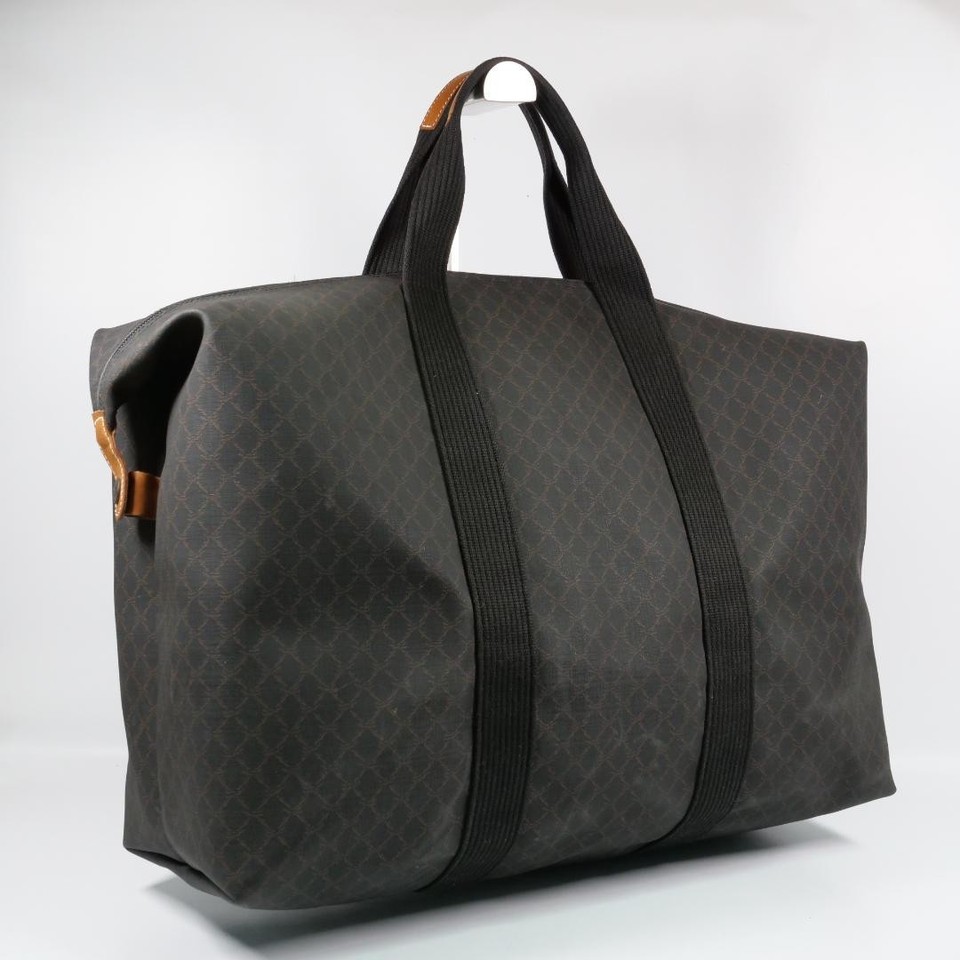 Longchamp Boston Bag Tote Bag PVC Large Capacity Black women From Japan ...