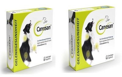 Canosan Kautablette für Hunde 2 x 30 Tabl. für die Gelenke Boehringer ...