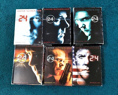 24: The Complete Seasons 1 - 6 Collector's Edition 6 or 7-Disc Sets ...