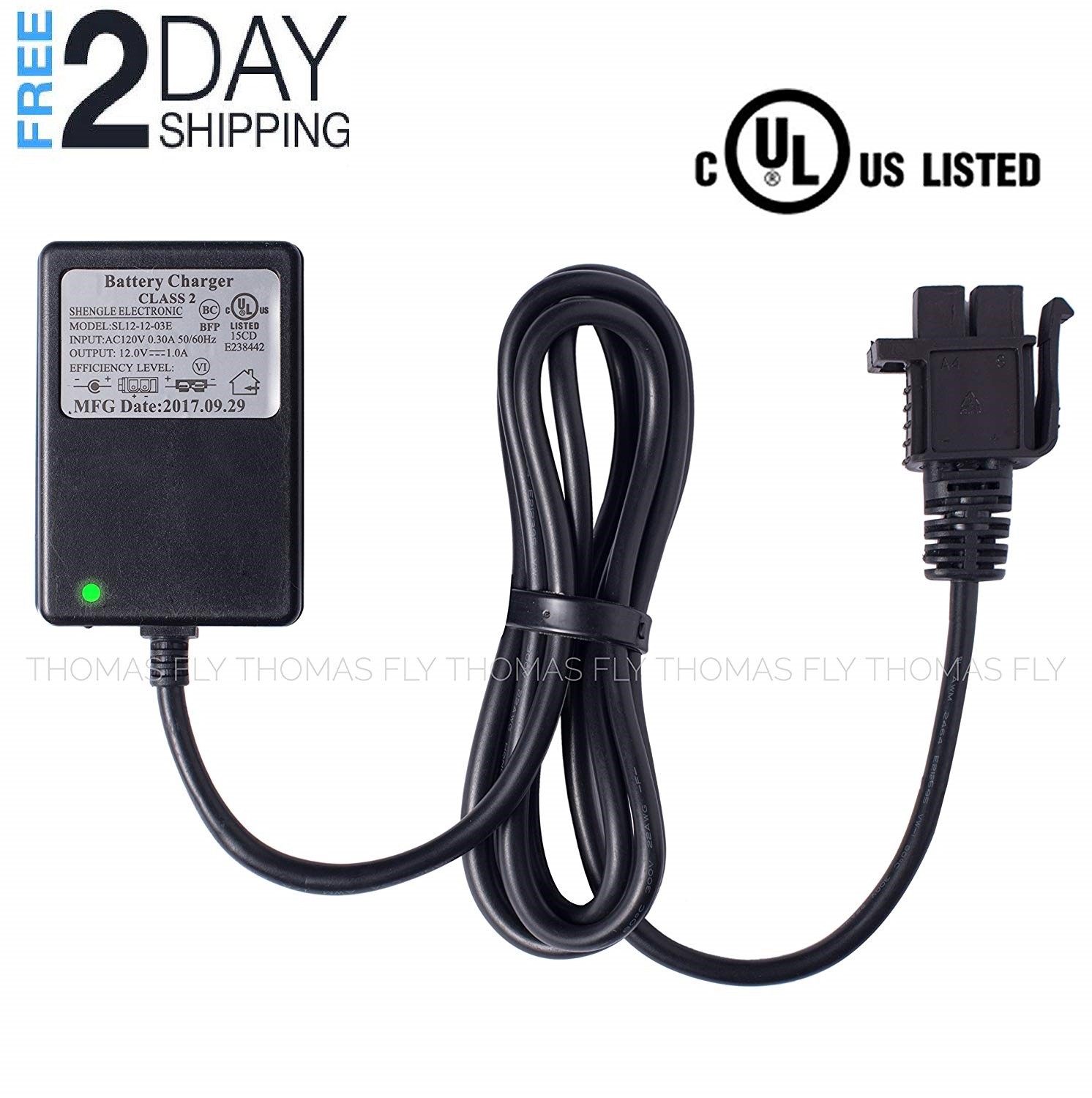 Power Wheels 12V Charger Motion Mega Trendz Yamaha Raptor Children Kids ...