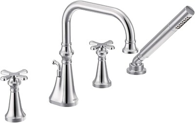 Moen TS44506 Colinet Two Deck-Mount Roman Tub Faucet | eBay