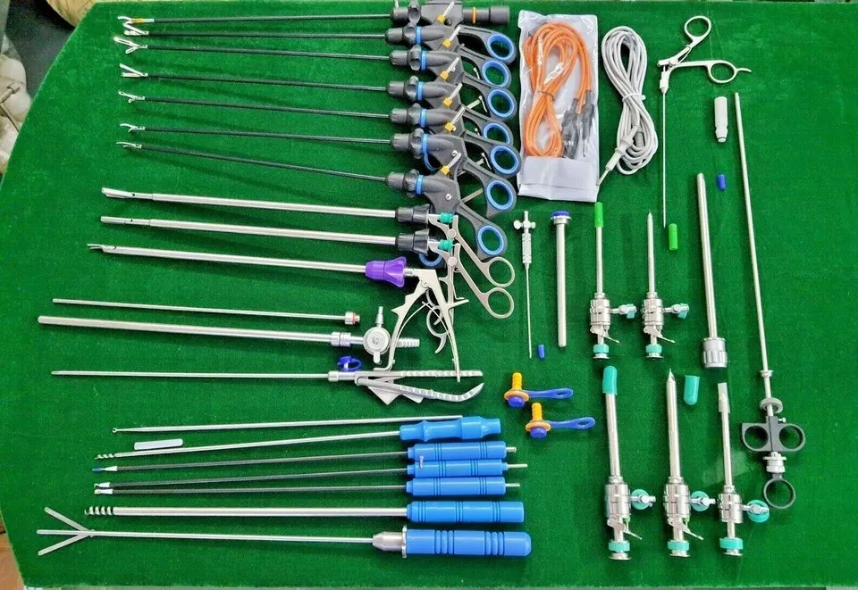 Laparoscopic Surgery Set Endoscopy Laparoscopy Surgical Instruments ...