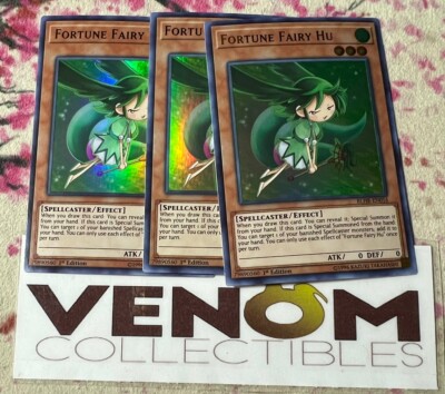 3x (M/NM) - Fortune Fairy Hu - BLHR-EN016 - Ultra Rare - 1st Edition ...