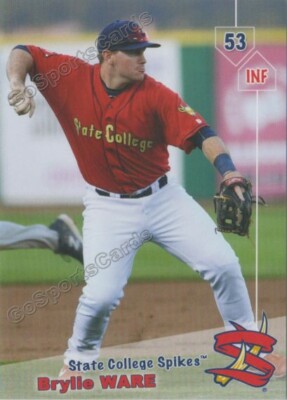 2019 State College Spikes Brylie Ware RC Rookie St Louis Cardinals | eBay