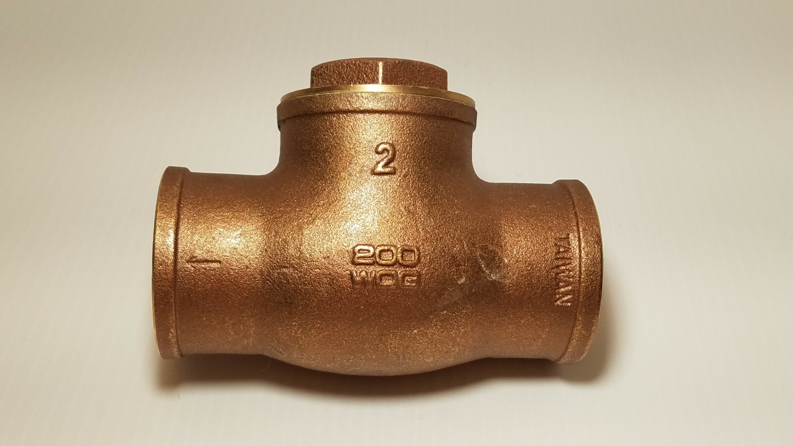 MATCO 521 SWING CHECK VALVE, 521T07, BRASS, 200 WOG, 125 SWP, 2" IPS | eBay