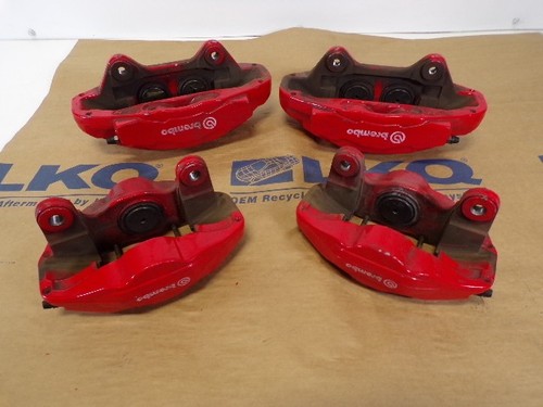 18-20 Kia Stinger Set of 4 Front and Rear Brembo Brake Calipers 73k ...