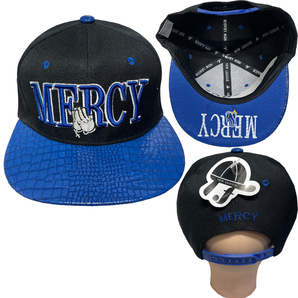 MERCY PRAY Embroidered Snapback Cap Adjustable Baseball Hats Lot Free ...