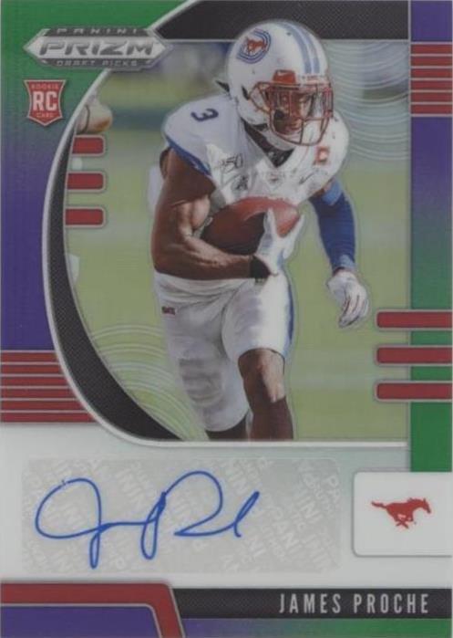 2020 Panini Prizm Draft Picks - Draft Picks Rookies James Proche #232 ...