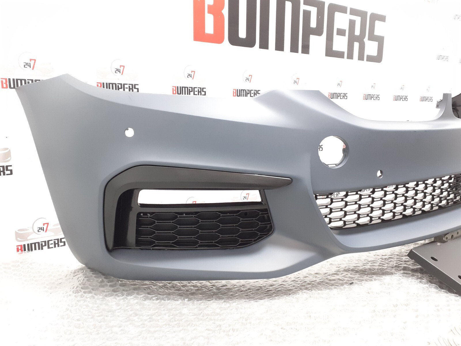 BMW 5 SERIES G30 G31 M SPORT 2016 - 2020 FRONT BUMPER + GRILLS TRIMS ...