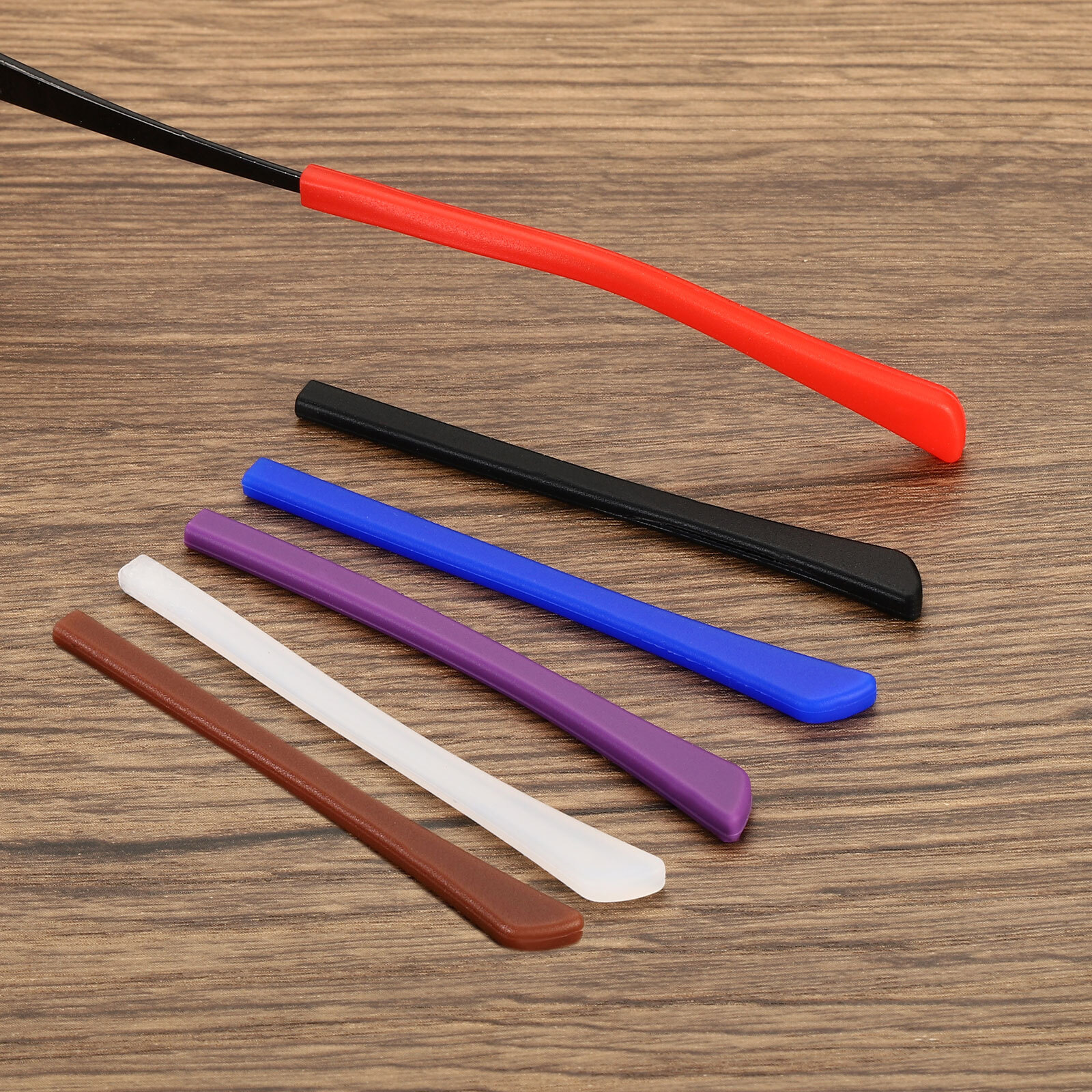 5 Pairs Glasses End Tips Eyeglass Anti Slip Ear Sock Tube Sleeve ...