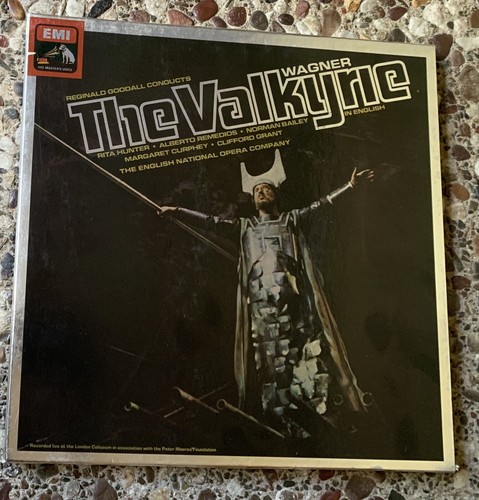 Wagner The Valkyrie Opera 5 LP Vinyl In English Goodall Conductor Rita ...