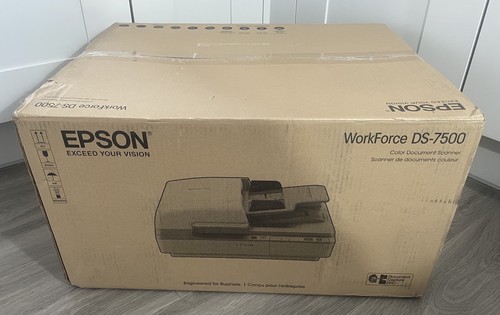 Epson WorkForce DS-7500 A4 departmental Document Scanner *BNIB* | eBay
