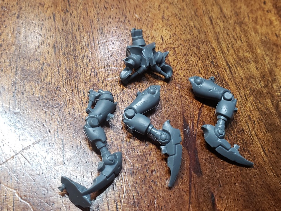 Warhammer 40k Necron Bits Hexmark Destroyer Biomechanical Legs Set #13 ...