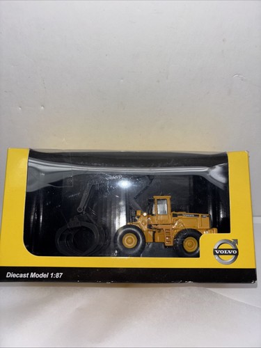 Volvo L180C Timber Grapple - HO Scale 1/87 Die-cast | eBay