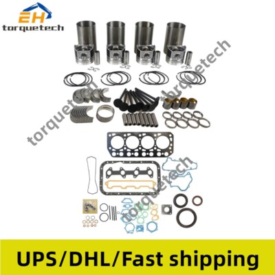 Overhaul Rebuild Kit for Mitsubishi K4E K4E-DI Engine (Piston Type B)30A17-00050 | eBay