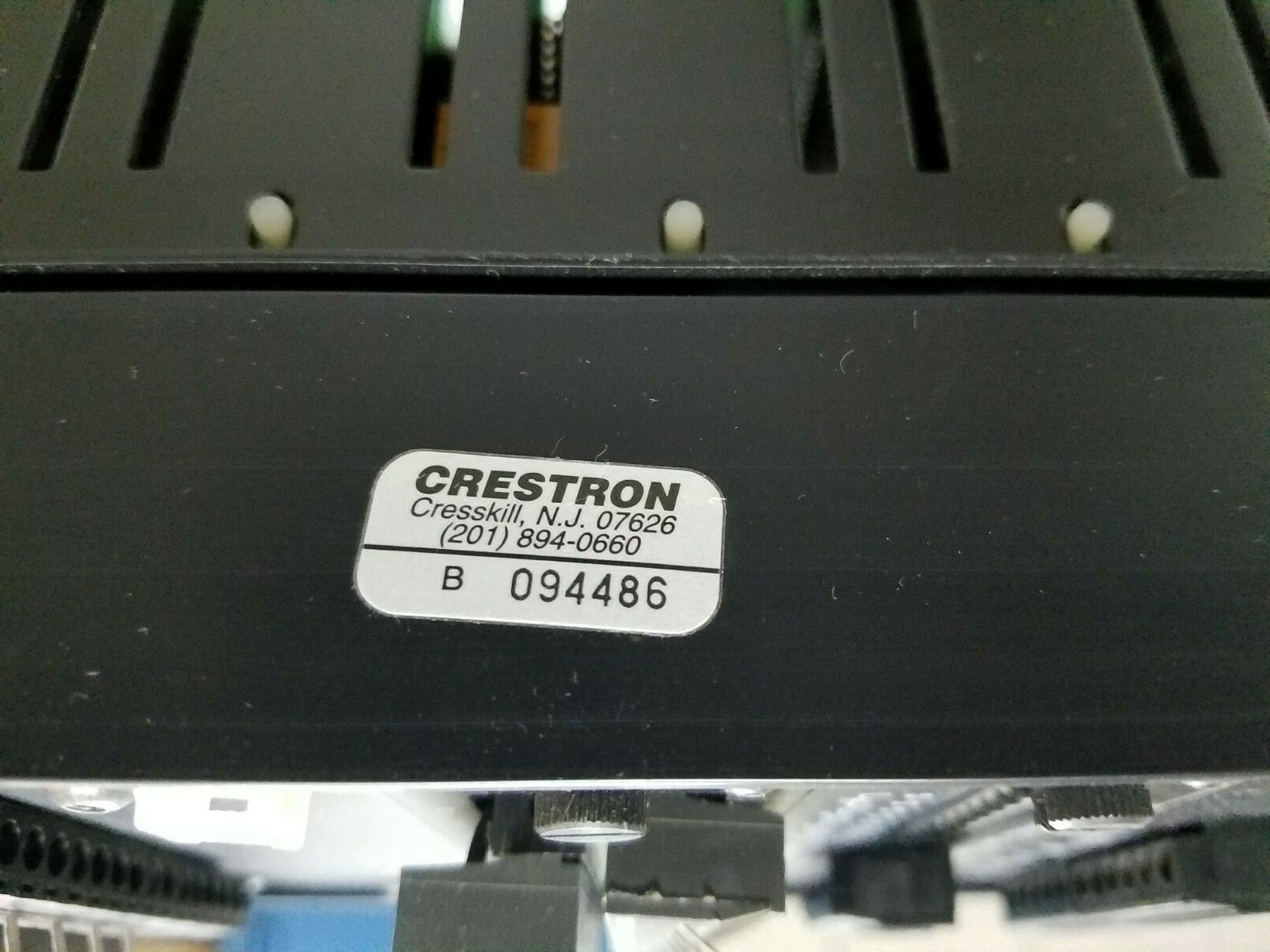 Crestron Cresnet II Control System CNMU, CNPMM, CNCOMH-2, CNRY-16, CNIR ...