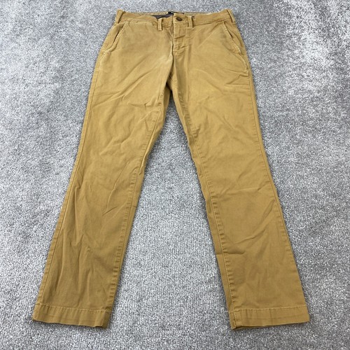 Express Stretch Garment Dyed Skinny Chino Pants Men's Size 28X30 Tan ...