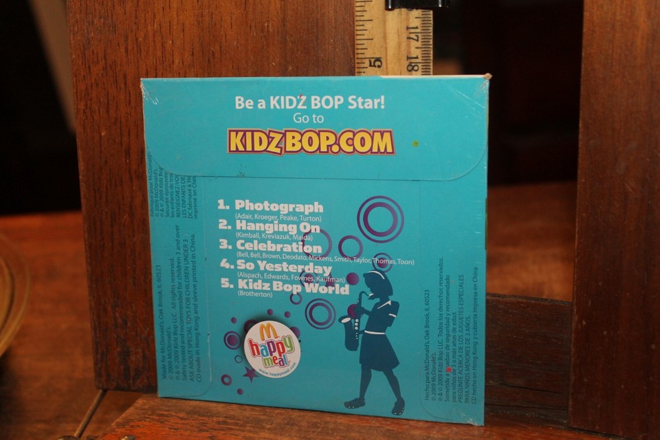 Sealed CD Kidz Bop 5 2009 McDonald's | eBay