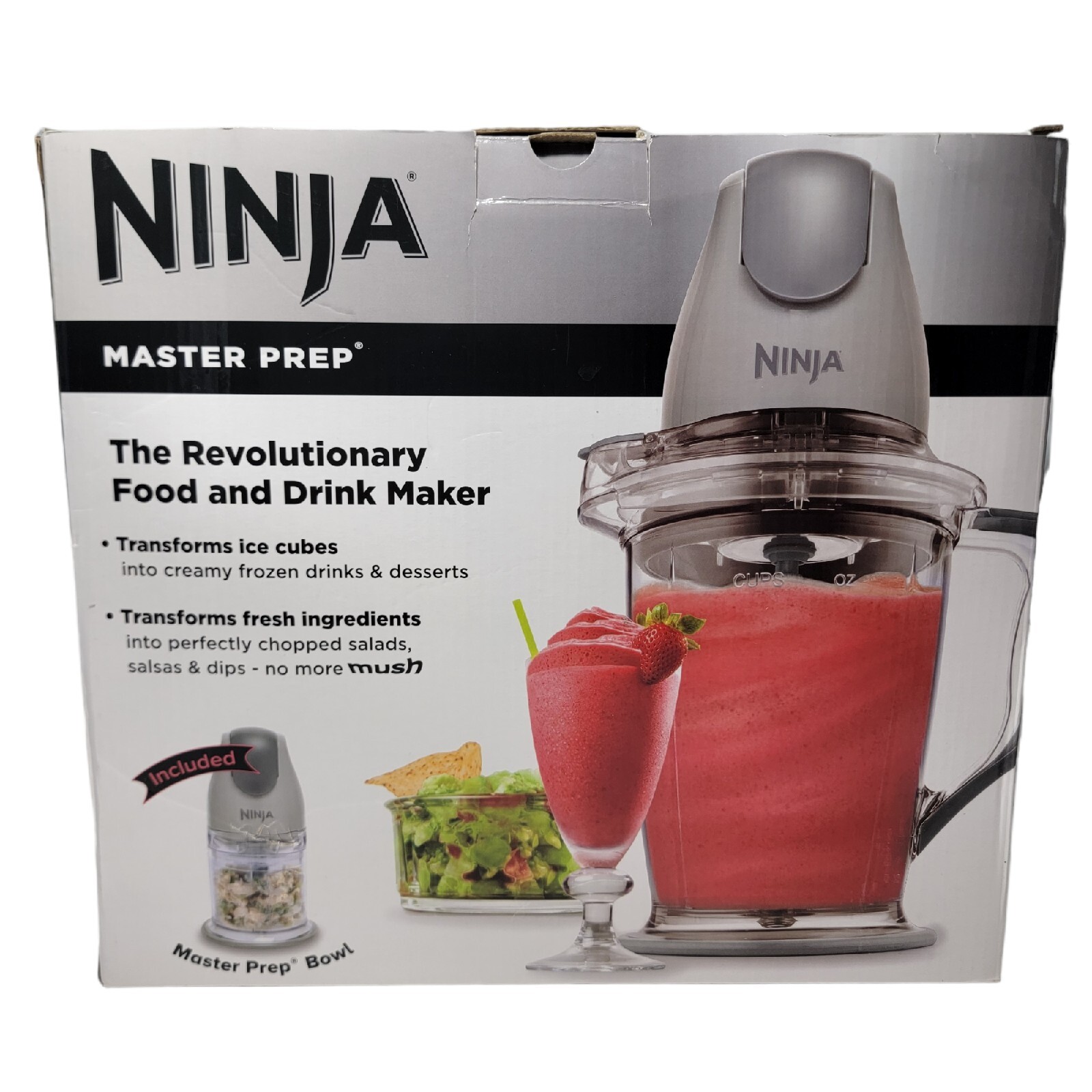 Ninja Master Prep 48 oz Single Speed Gray Professional Blender see Pic ...