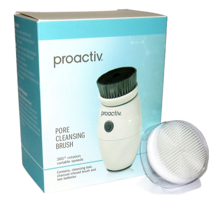 Proactiv PORE CLEANSING Charcoal Infused BRUSH + Silicone Replacement ...