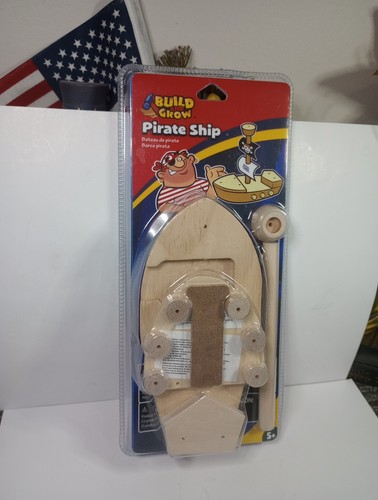Lowe's Kids Crafts Ages 5+ Build Your Own Pirate Ship Kit | eBay