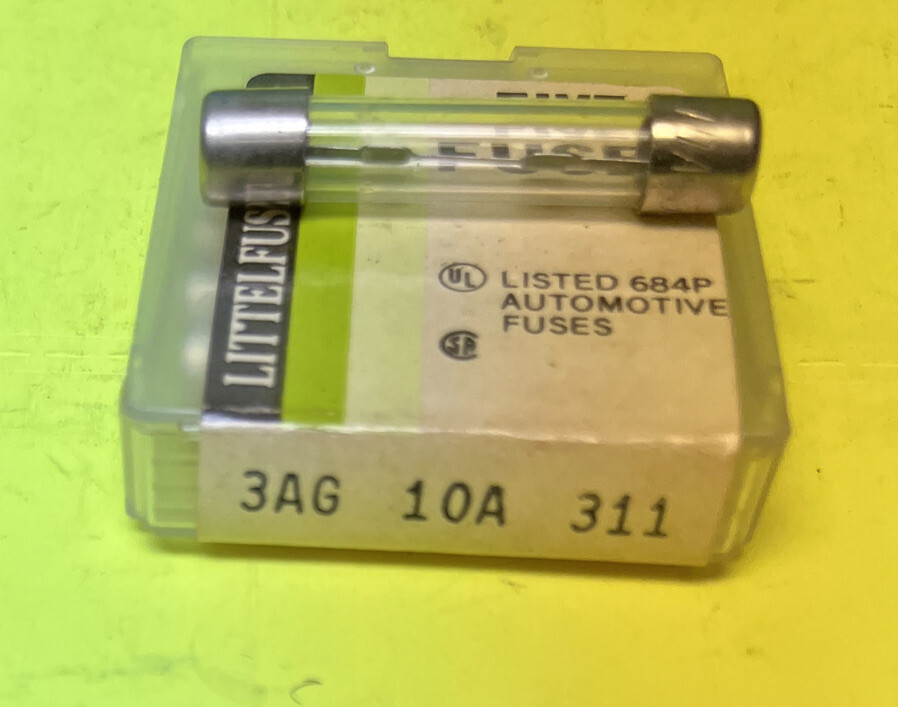 Fuse 3AG 10 amp Littlefuse Time Delay 32V,(pkg Of 5 ) | eBay