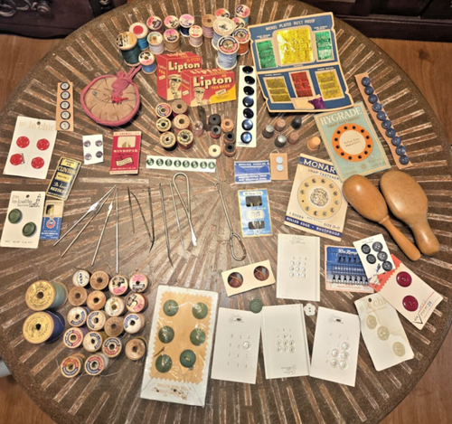 Huge Lot Of Antique And Vintage Sewing Notions | eBay