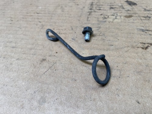 82 Honda GL1100 Goldwing Speedometer Cable Lower Fork Guide Bracket OEM ...