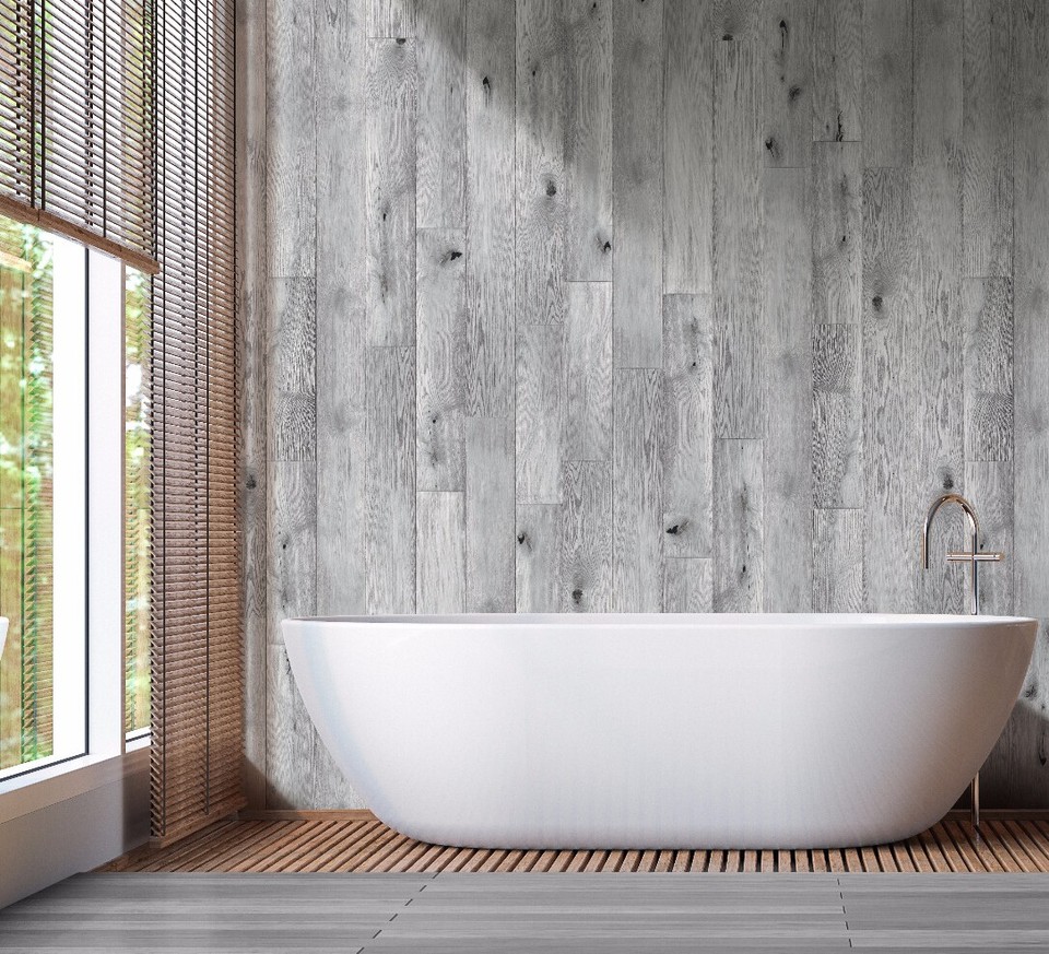 Modern Design 3D Bathroom Cladding 8mm Shower Wet Wall Panels Brick ...