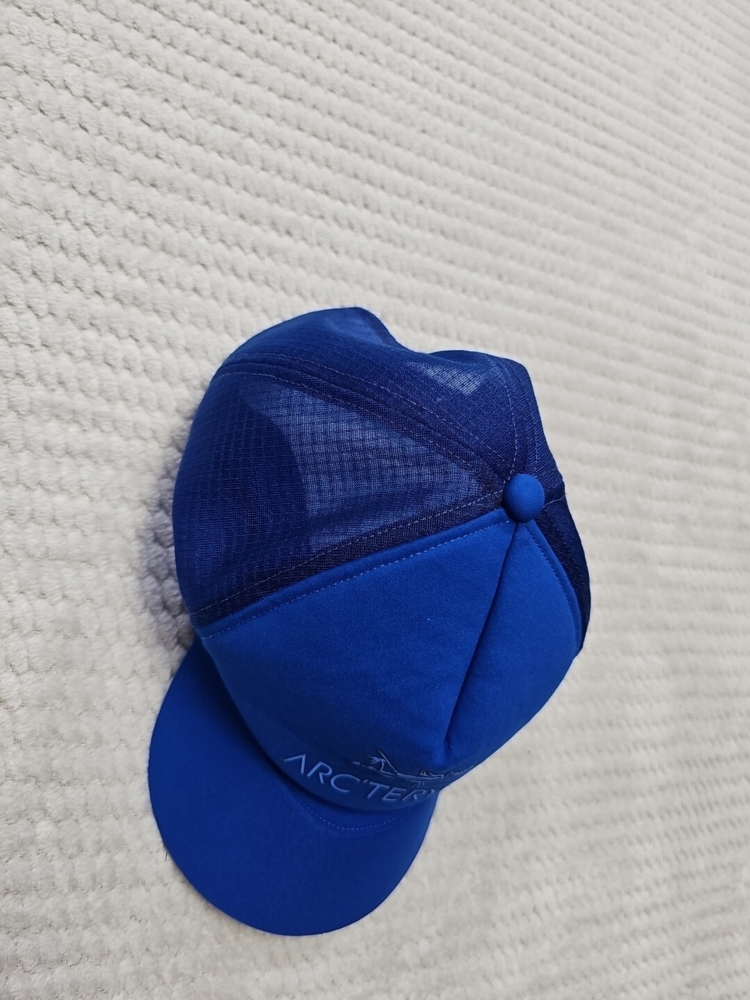Arc’Teryx Hat Logo Trucker Bird Cap Vitality Blue One… - Gem