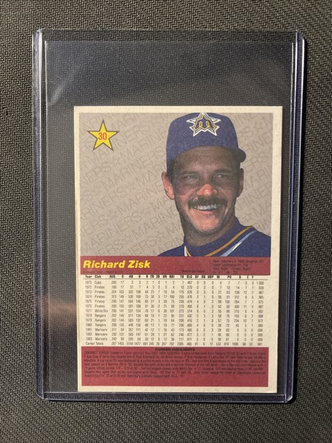 1984 Donruss Action All Stars - #30 Richie Zisk for sale online | eBay
