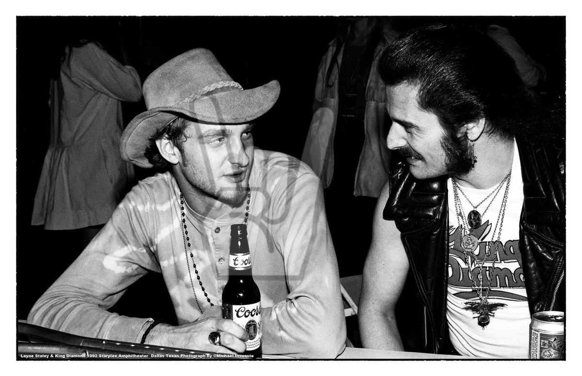 Layne Staley Last Photo Backstage