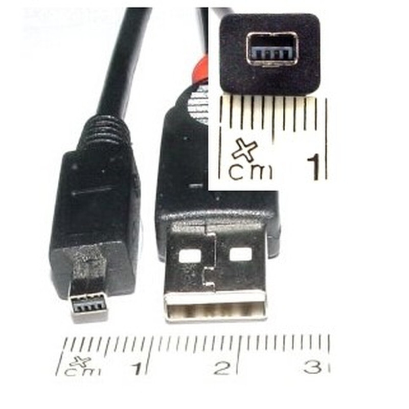 Lindy branded USB mini 4-pin Digital Camera to PC data transfer cable ...