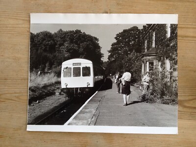 Large Original Photograph British Railways DMU for Whitby at Egton ...