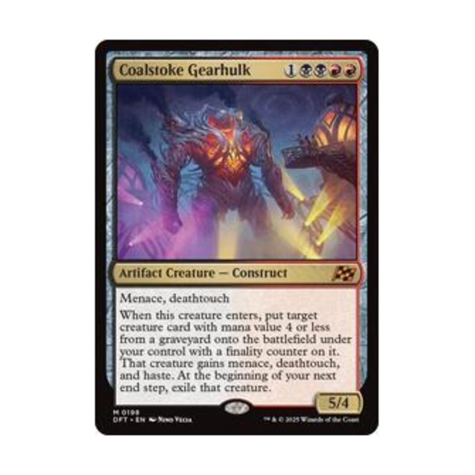 WOTC Aetherdrift Coalstoke Gearhulk (MR) NM | eBay