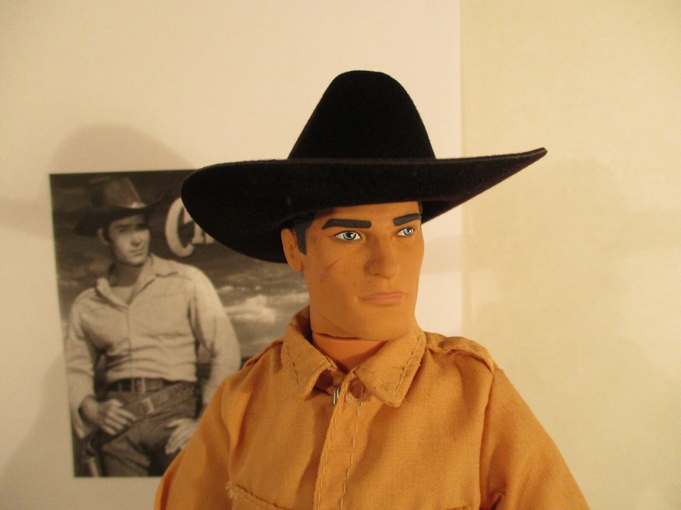 Cheyenne Bodie Clint Walker tv series 12" custom figure old West | eBay
