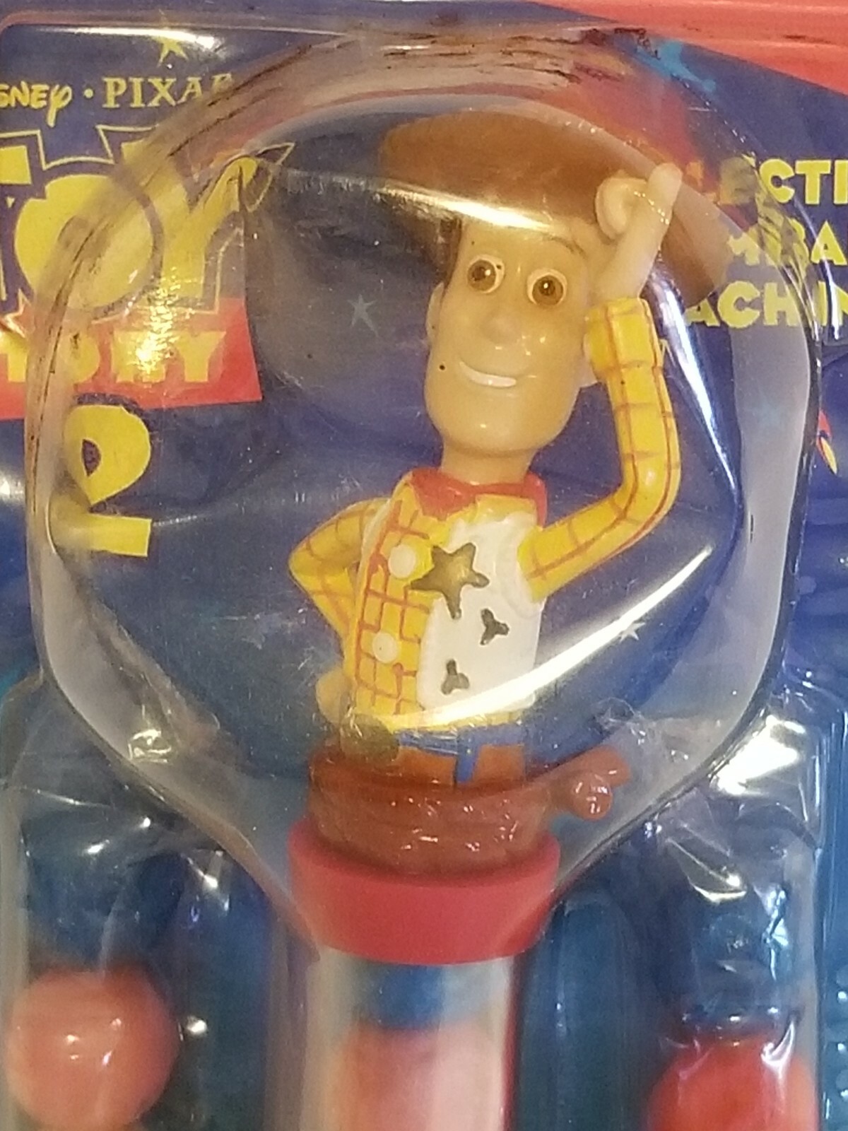 Disney Toy Story 2 Woody Collectible Handheld Gumball Machine Flix | eBay