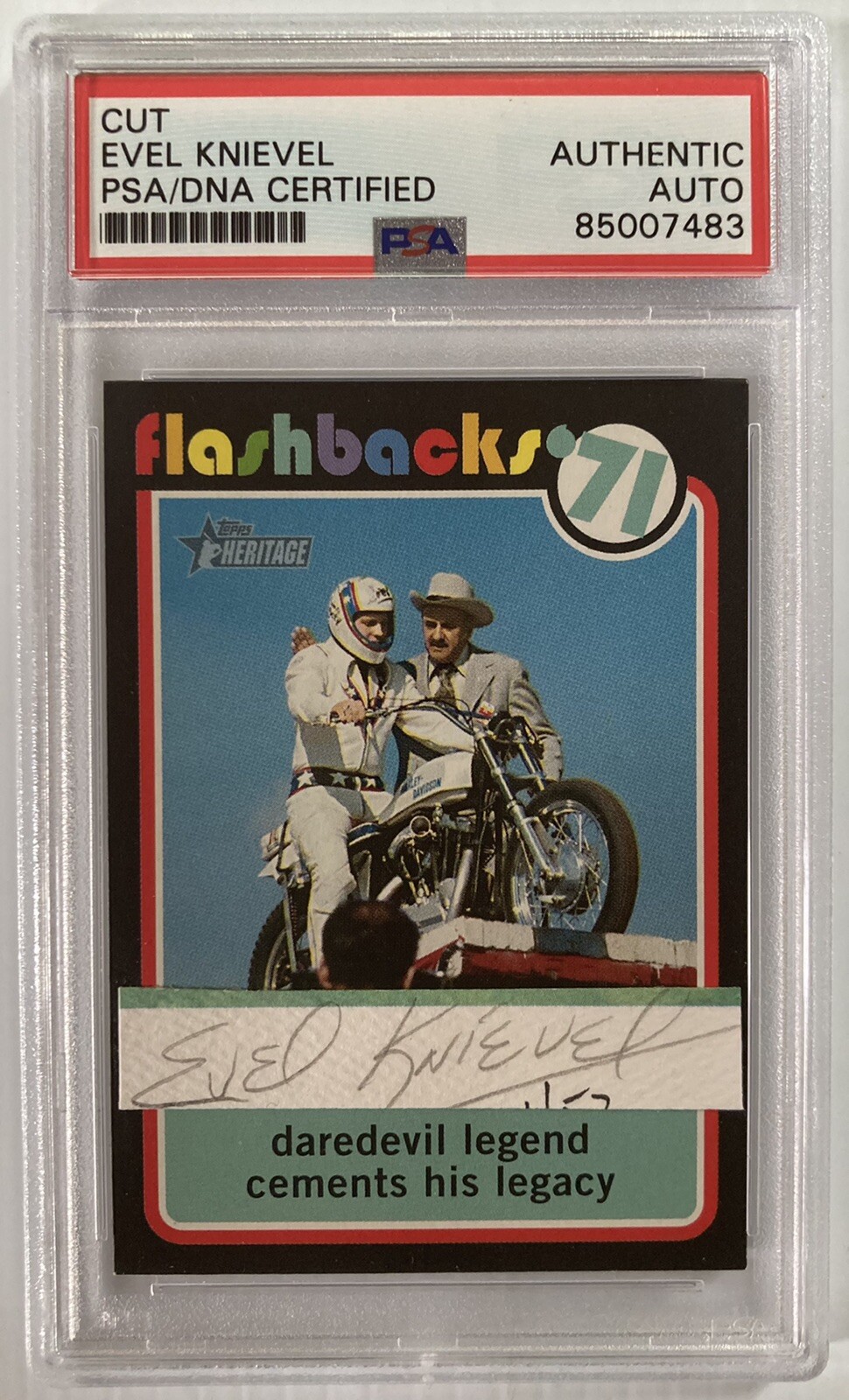 Evel Knievel Autographed Memorabilia | Signed Photo, Jersey ...