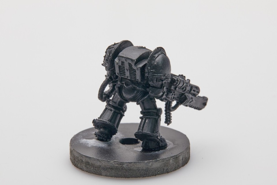 Vintage Warhammer 40k Chaos Space Marine Terminators 1989 Metal ...