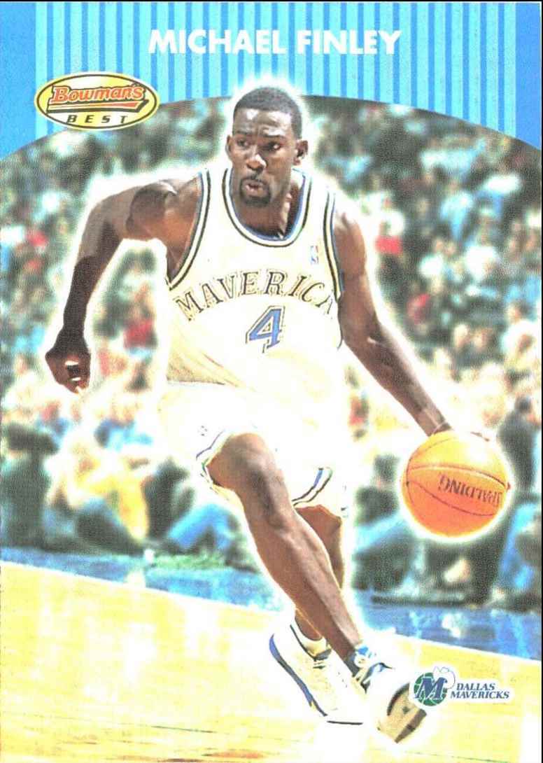 2001-02 Bowman's Best Michael Finley Dallas Mavericks #27 | eBay